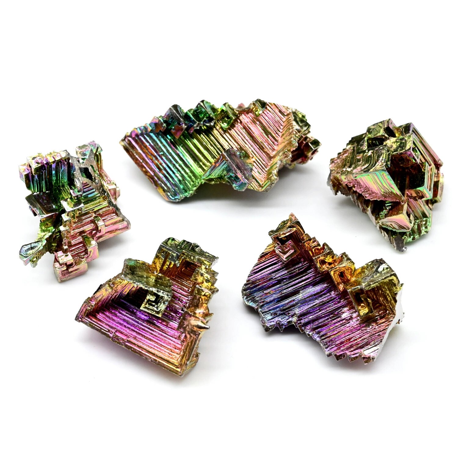 Висмут радужный 21*20*17мм, 20-29г .