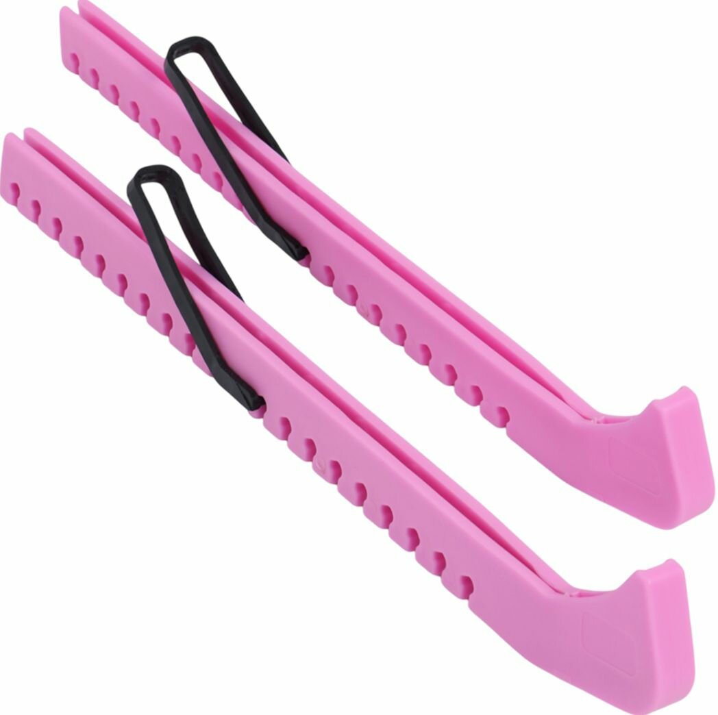 Пластиковые чехлы Winter Star для лезвий коньков, защитный аксессуар на лезвие для фигурных и хоккейных коньков, универсальный размер 34 см, цвет розовый