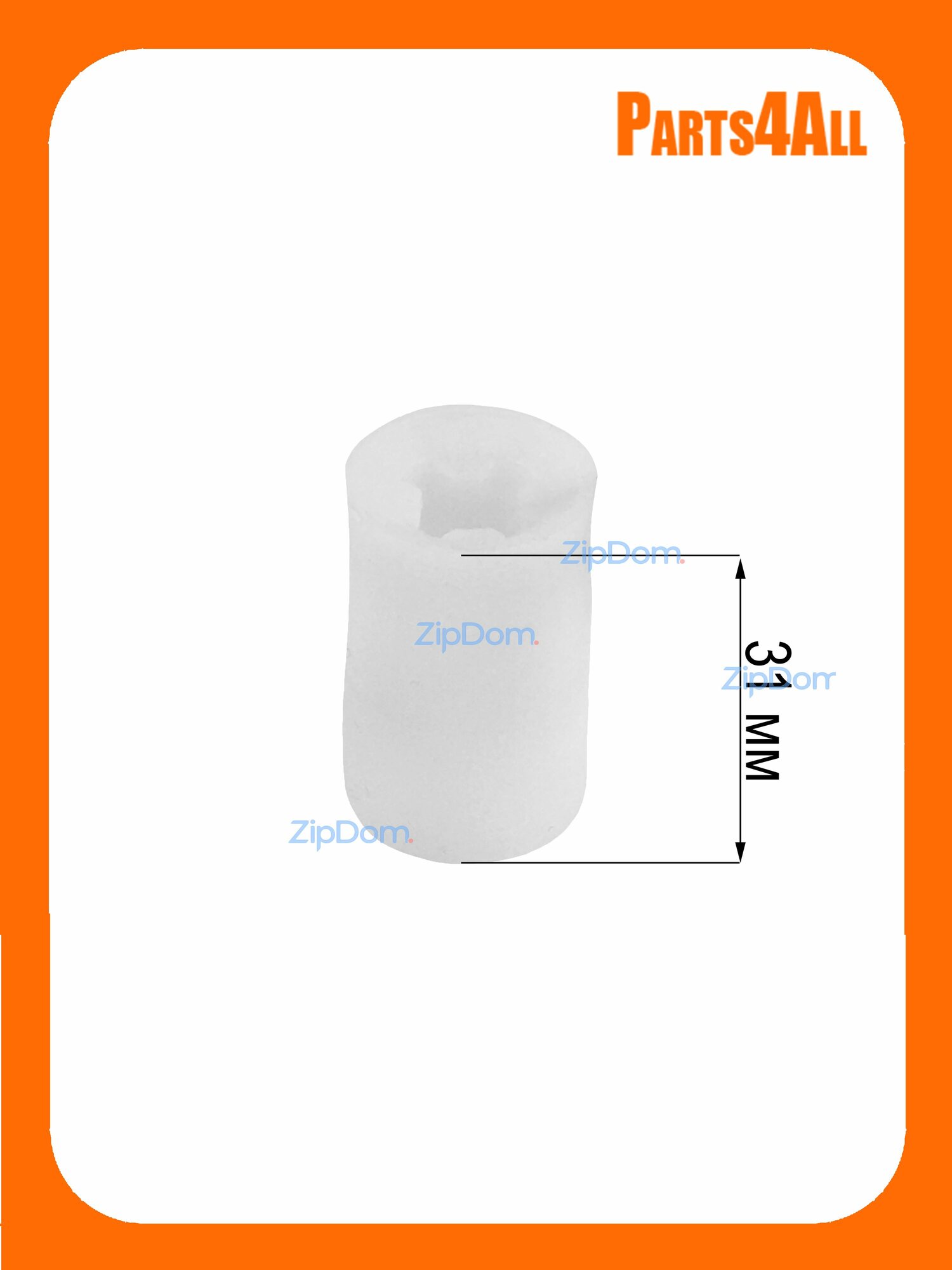 Втулка моторной части блендера Braun 7322113974 (VTL000) Подходит для моделей: 4191 4192 4193 4194