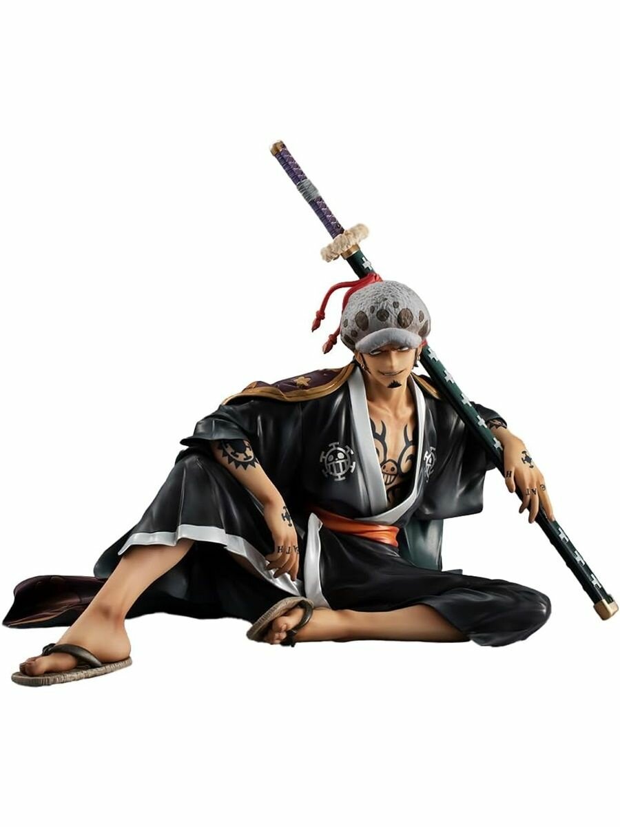 Аниме фигурки Megahouse POP ONE Piece Warriors Alliance - Trafalgar Law Коллекционная модель