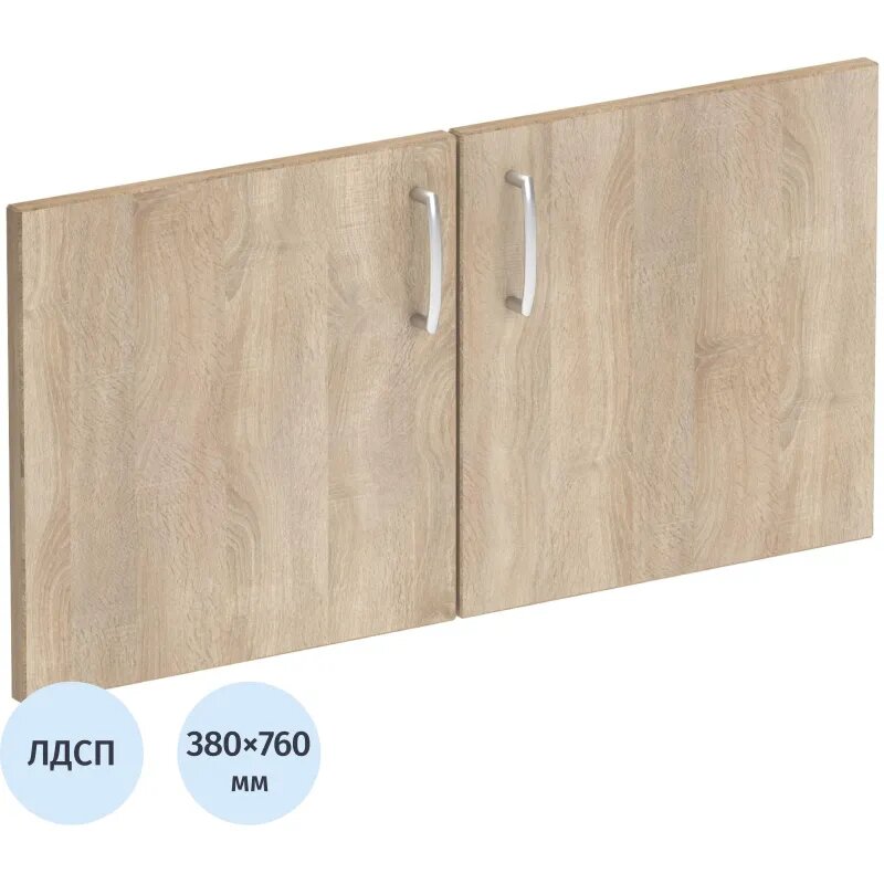 Двери Easy One ЛДСП (2шт.) (908846) дуб сонома В390