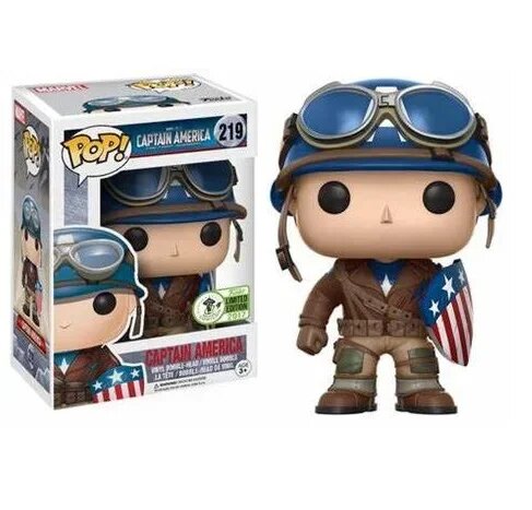 Funko Pop Капитан Америка из фильма «Мстители: Гражданская война» 219 with box