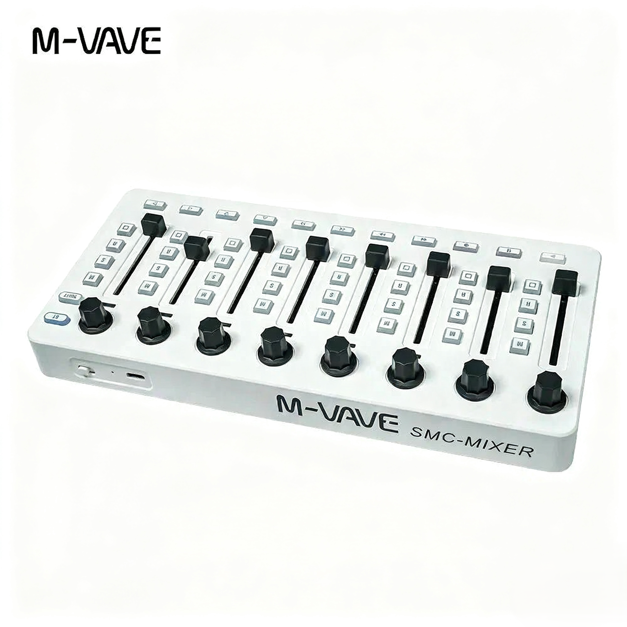 Беспроводной MIDI контроллер M-VAVE "SMC-Mixer", 8 кодеров, питание от аккумулятора