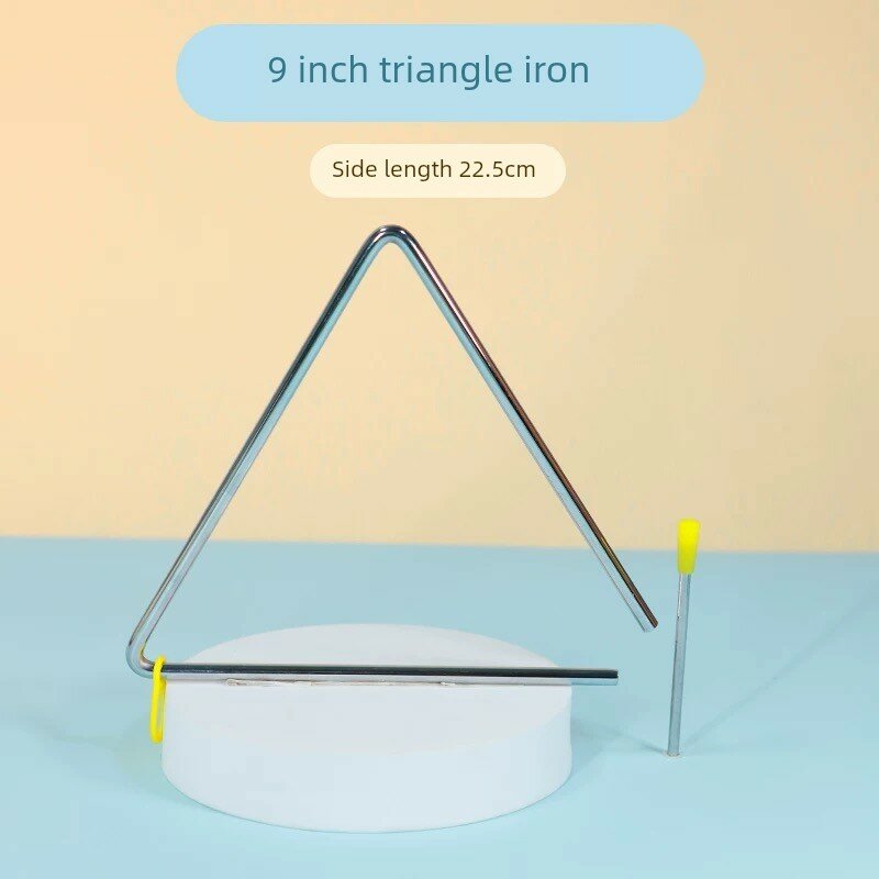 Детский сад треугольник железный музыкальный инструмент Орф раннее образование профессиональная ударная головоломка