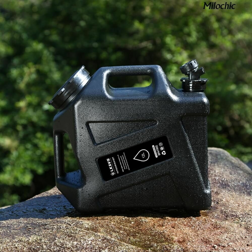 12-литровый походный контейнер для воды с резервуаром для хранения воды для кемпинга и пешего туризма