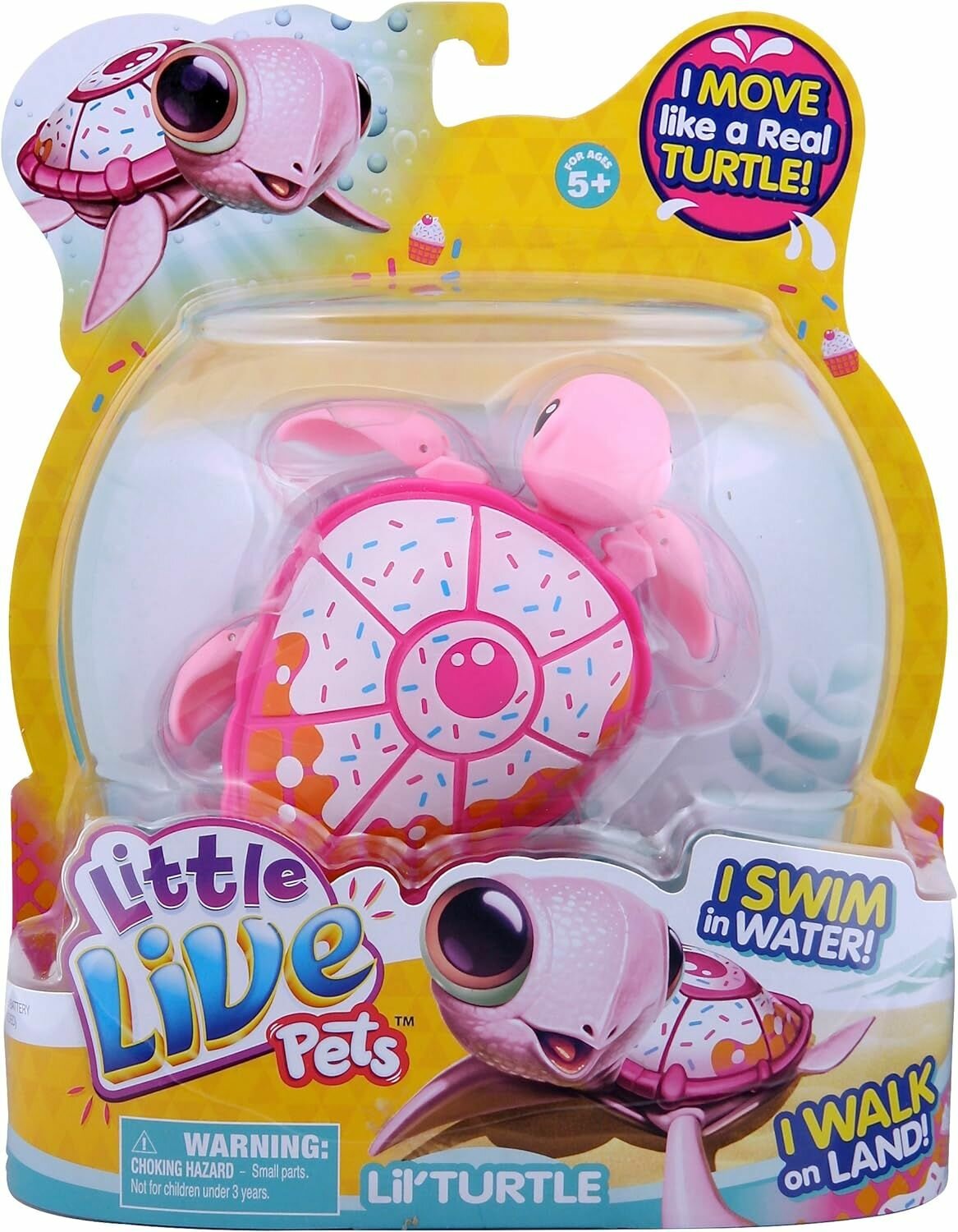 Little Live Pets Птичка, черепаха Интерактивные игрушки, подарки для детей