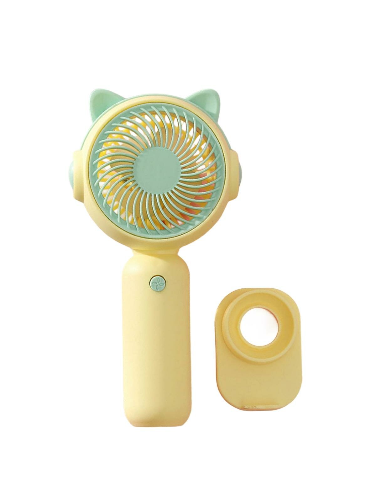Portable Mini Fan Summer Handheld Fan AM3 Battery Operated Lightweight Small Pocket Fan for Office Outdoor Travel