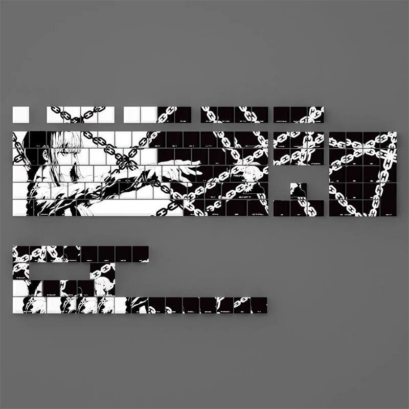 Клавиатура Sakura Makima, с гравировкой, pbt