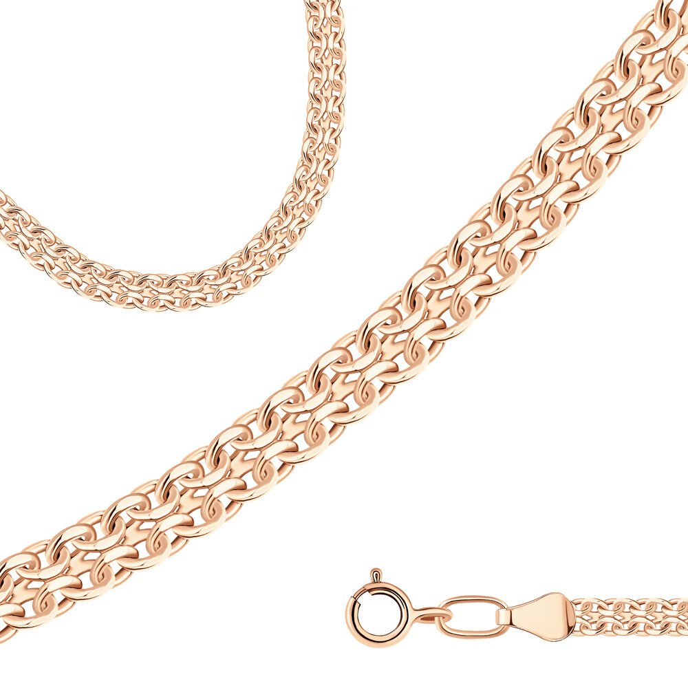 Цепь золото, 585 проба