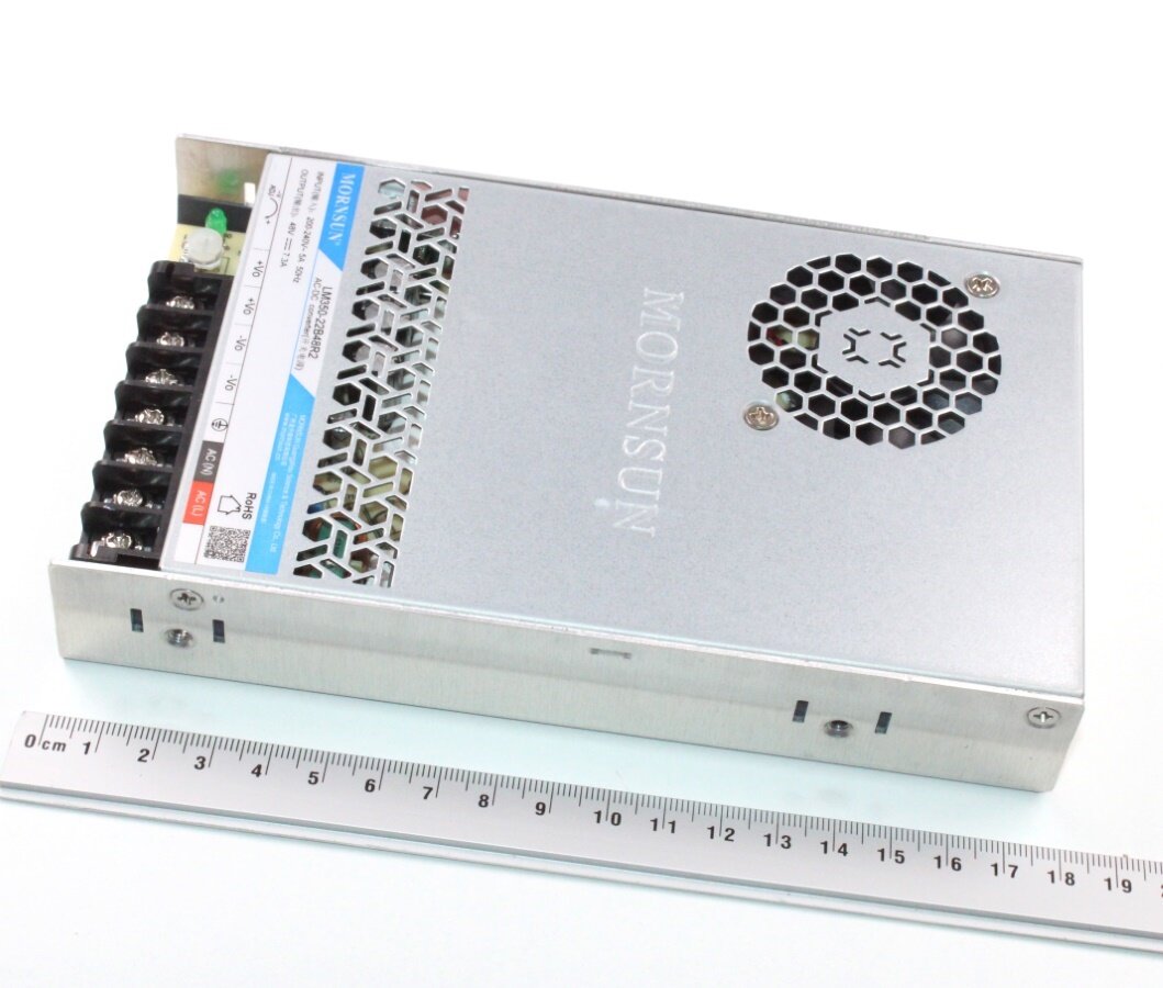 48V, 350W, 7.3A LM350-22B48R2, Модуль питания сетевой (блок питания с винтами), MORNSUN