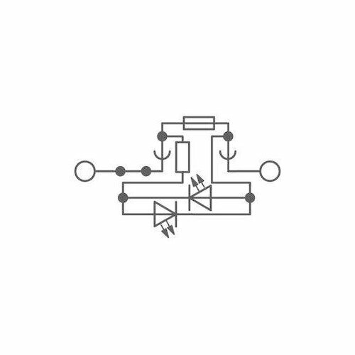 Клемма для установки предохранителея ST 4-HESILED 24 (5х20), PHOENIX CONTACT 3036547 (1 шт.)