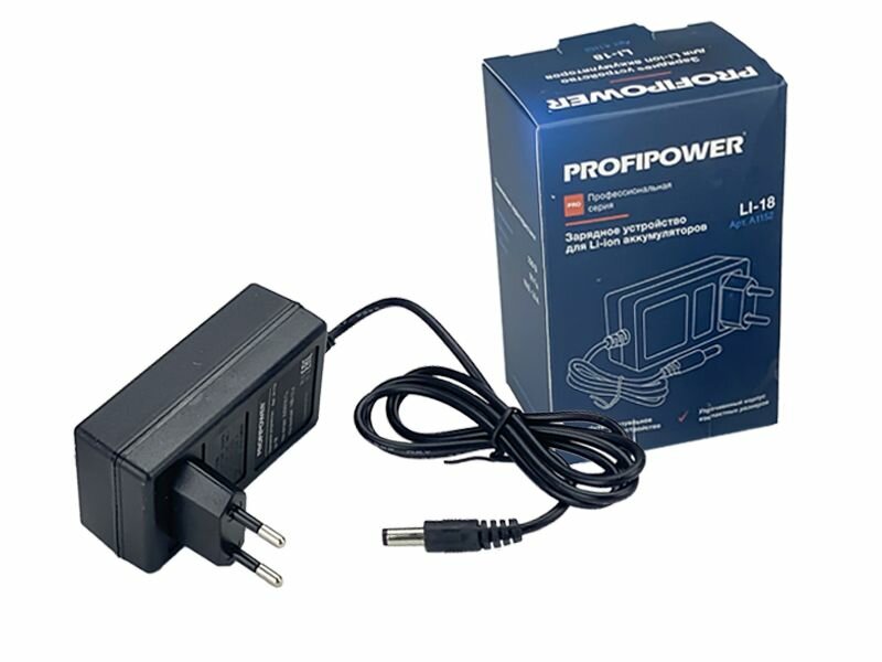 Блок питания (адаптер) для Li-ion аккумуляторов 18-21V, LI-18 Артикул A1152