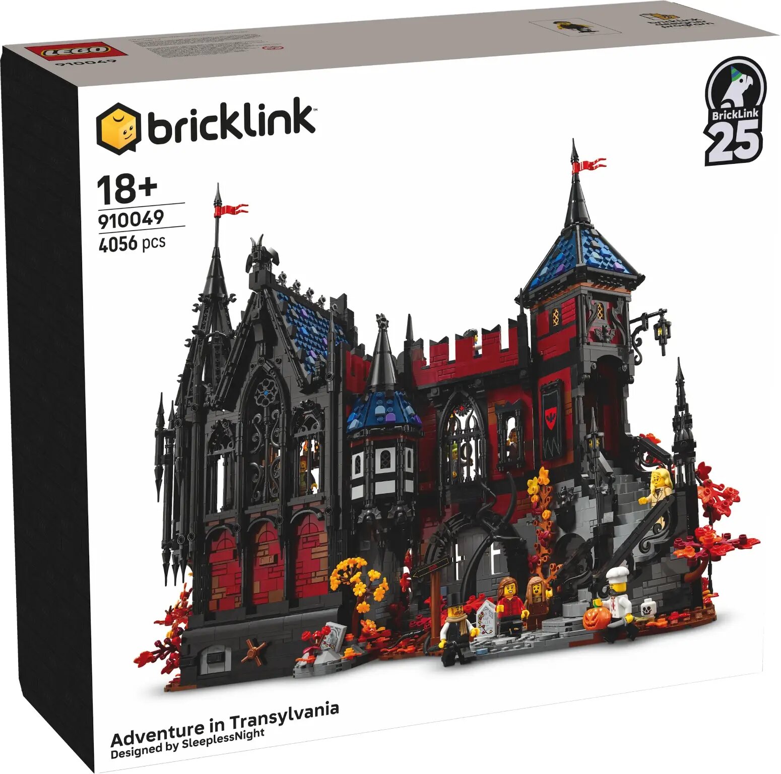 Конструктор Lego Bricklink 910049 Приключение в трансильванию, 18+, 4056 деталей