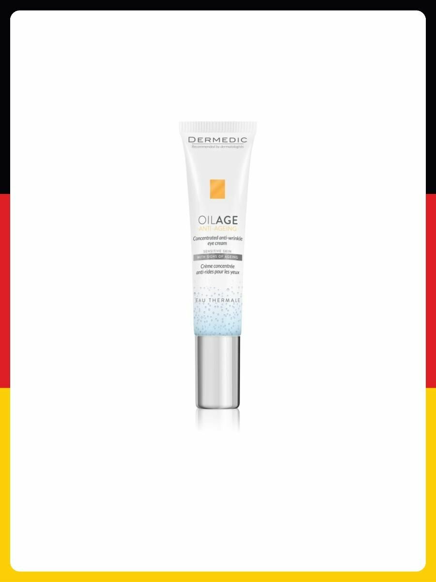 Крем для области вокруг глаз Dermedic Oilage Anti-Ageing Concentrated Eye Cream against Wrinkles, 15 г
