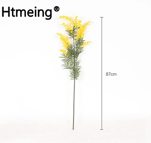 Искусственные цветы Мимоза для декора B-87CM