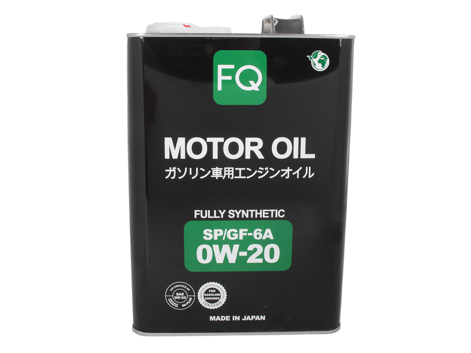 Масло моторное FQ FULLY SYNTHETIC SP/GF-6A 0W20 4л
