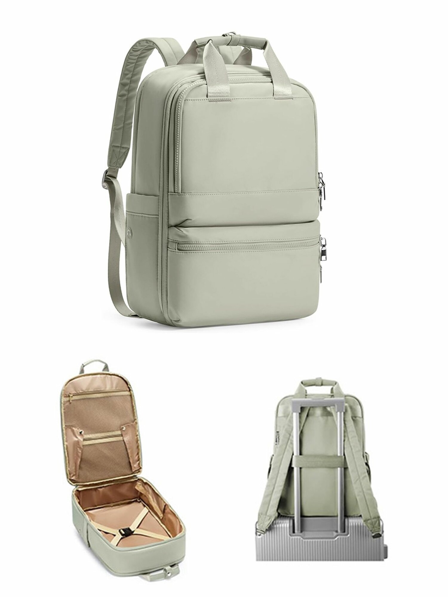 Рюкзак городской для ноутбука, ручная кладь, водонепроницаемый, для путешествий