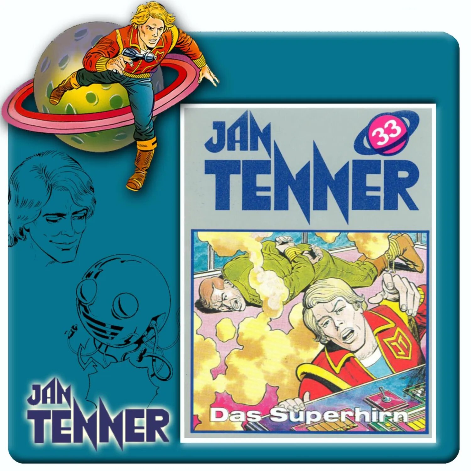 Jan Tenner, Folge 33: Das Superhirn [Аудиокнига]