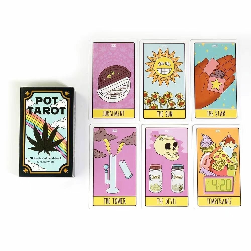 Набор Path Tarot — 78 карт, полная колода Старших и Младших Арканов для гадания, компактный формат 10.5×7.5 см — фото 1