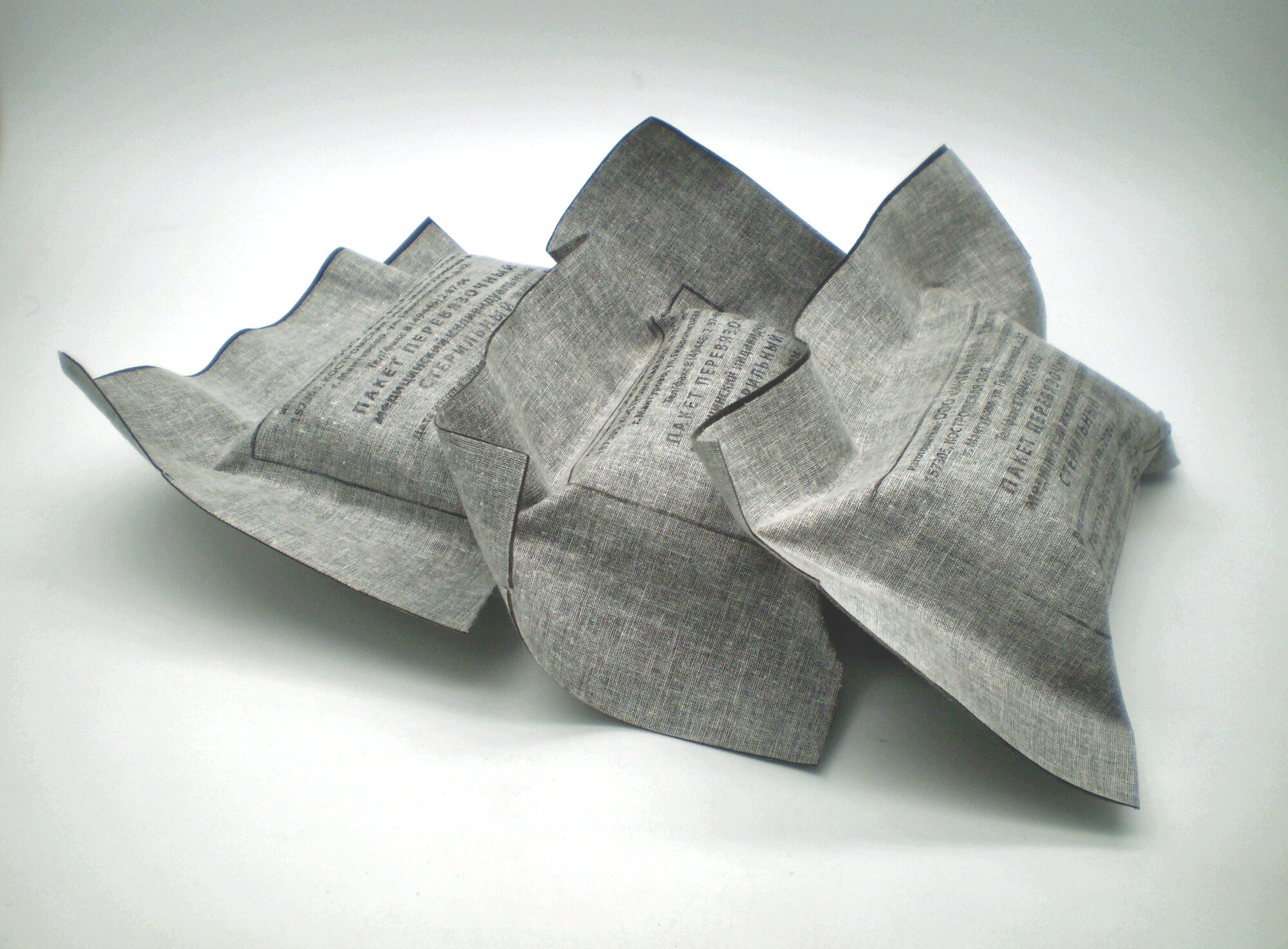 Пакет перевязочный медицинский Ингакамф индивидуальный стерильный, 3 шт.