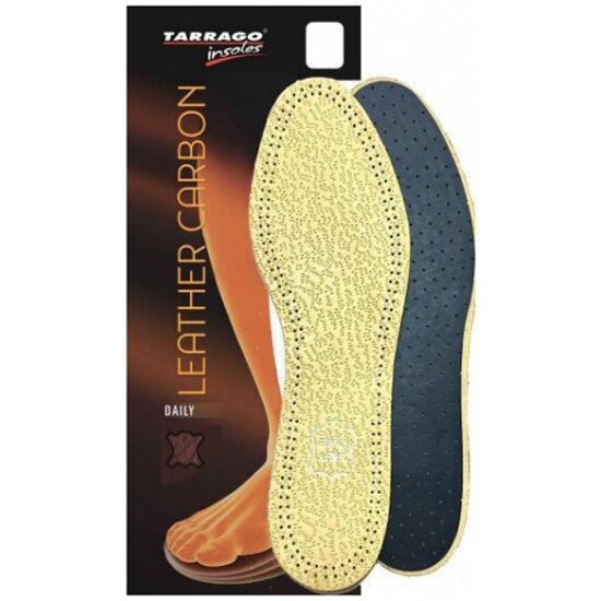 Стельки Tarrago LEATHER CARBON IL1001/43-44 овечья кожа/латекс, р.43/44
