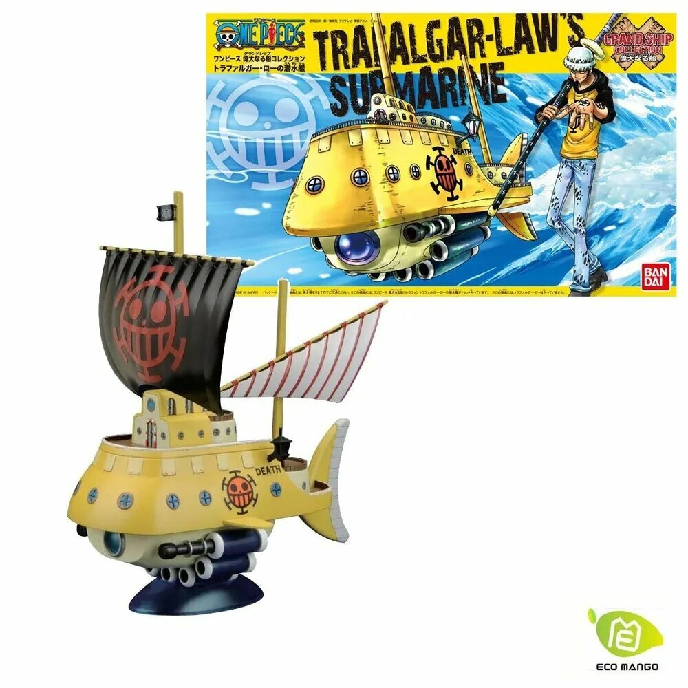 Фигурка Bandai Hobby One Piece Grand Ship Подводная лодка Трафальгарского права 13 см Версия.