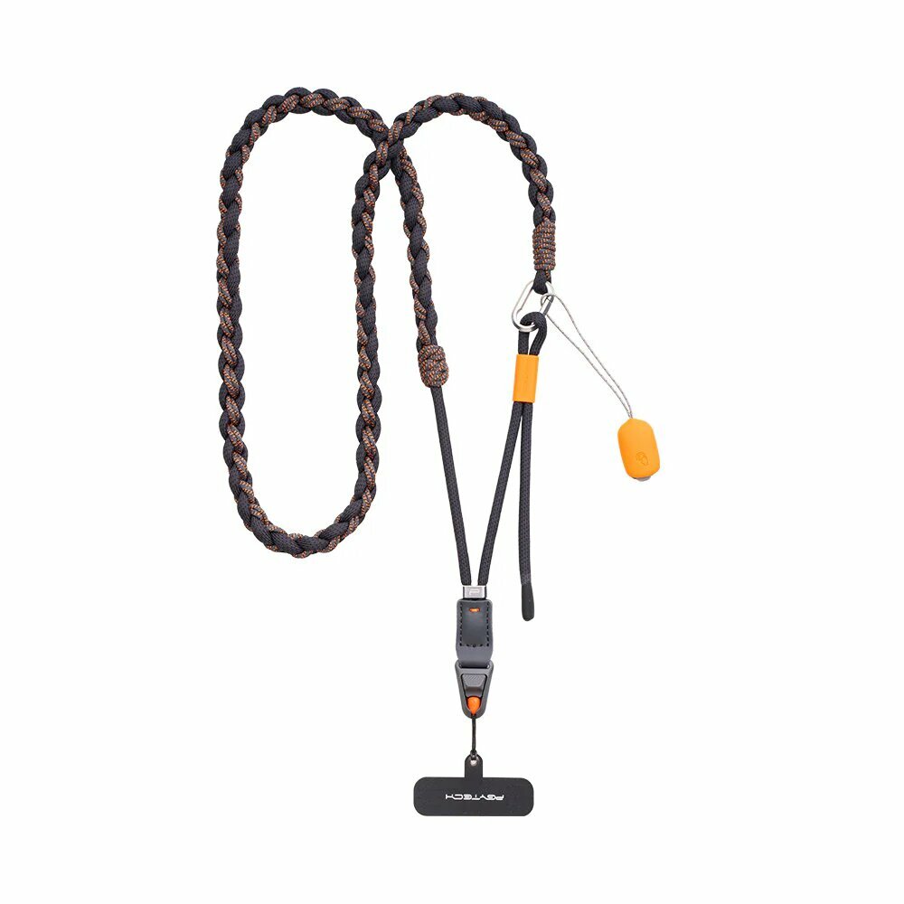 Ремень плетеный для смартфона PGYtech LinkGo на шею (Stellar Black), P-PG-057