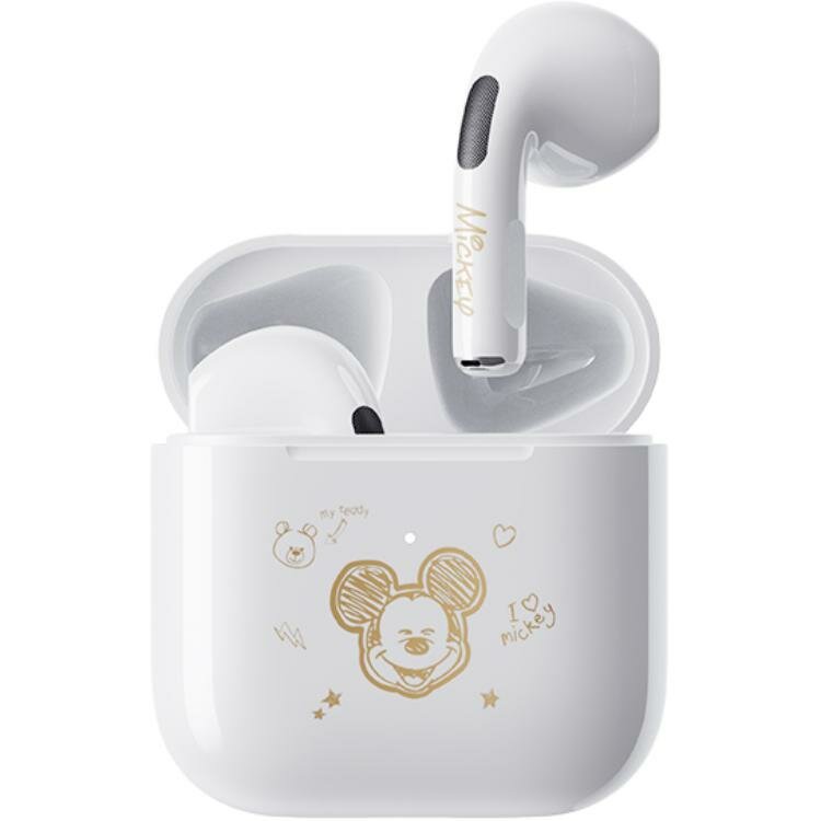 Беспроводные наушники-вкладыши Disney, graffiti mickey - platinum