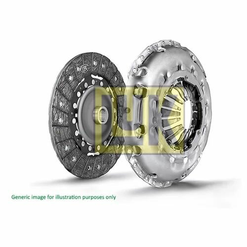 Комплект сцепления (220 mm) (без выжимного) LUK 622313209 для FIAT 500, Bravo, Punto 1.4T-Jet 07