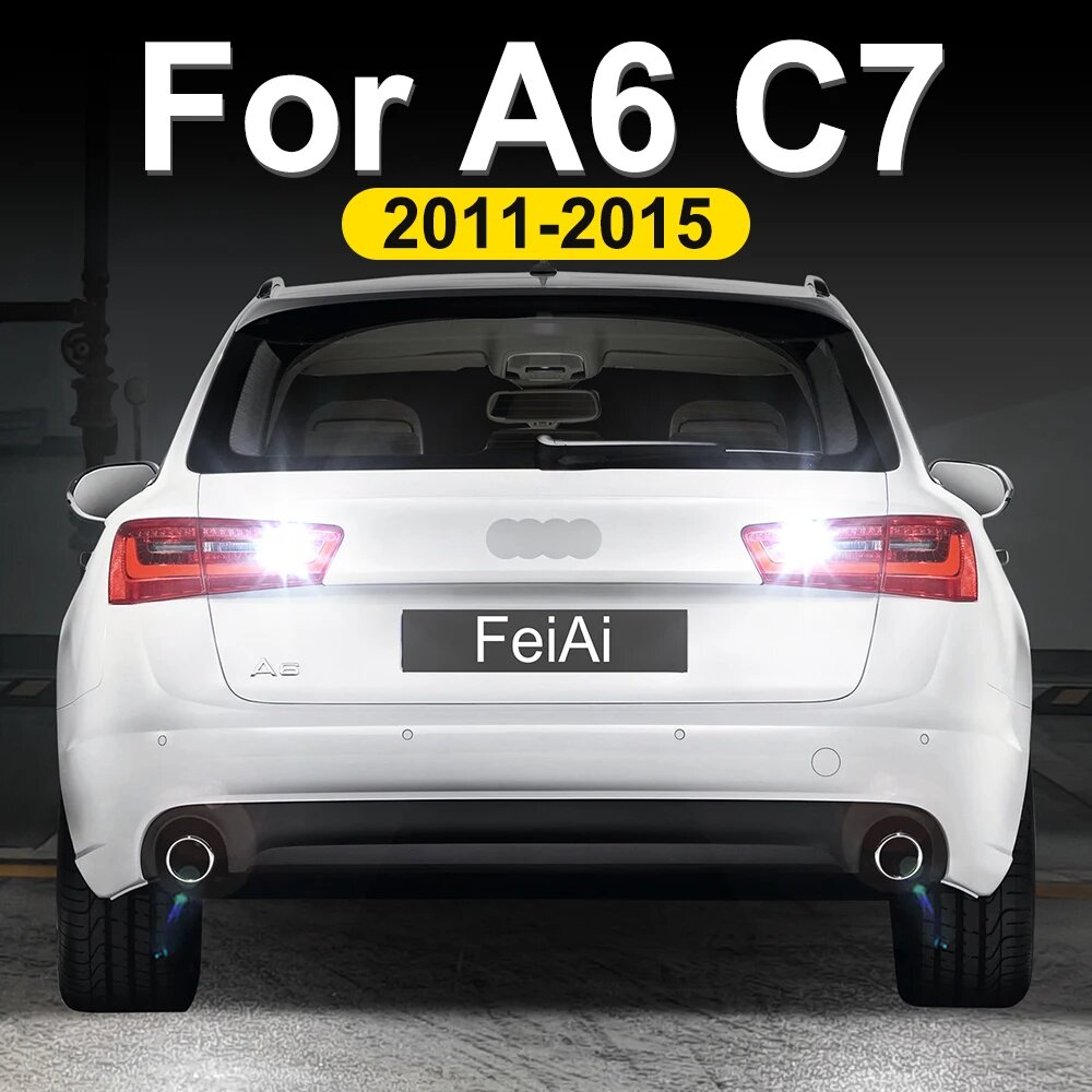 Светодиодные фонари заднего хода Audi A6 C7 Allroad 2011-2015