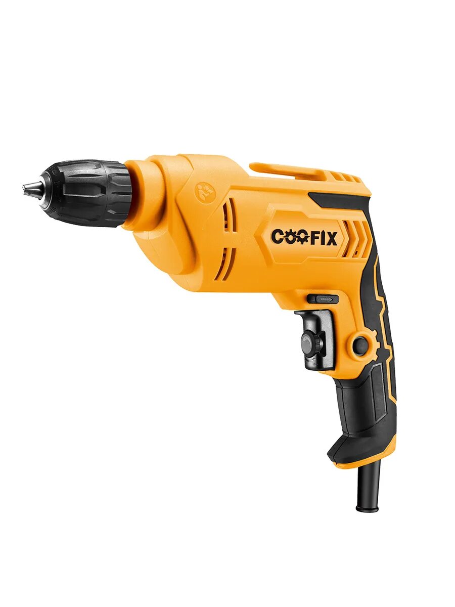 Электрическая дрель Coofix CF-ED010, 450Вт, скорость до 3300об/мин