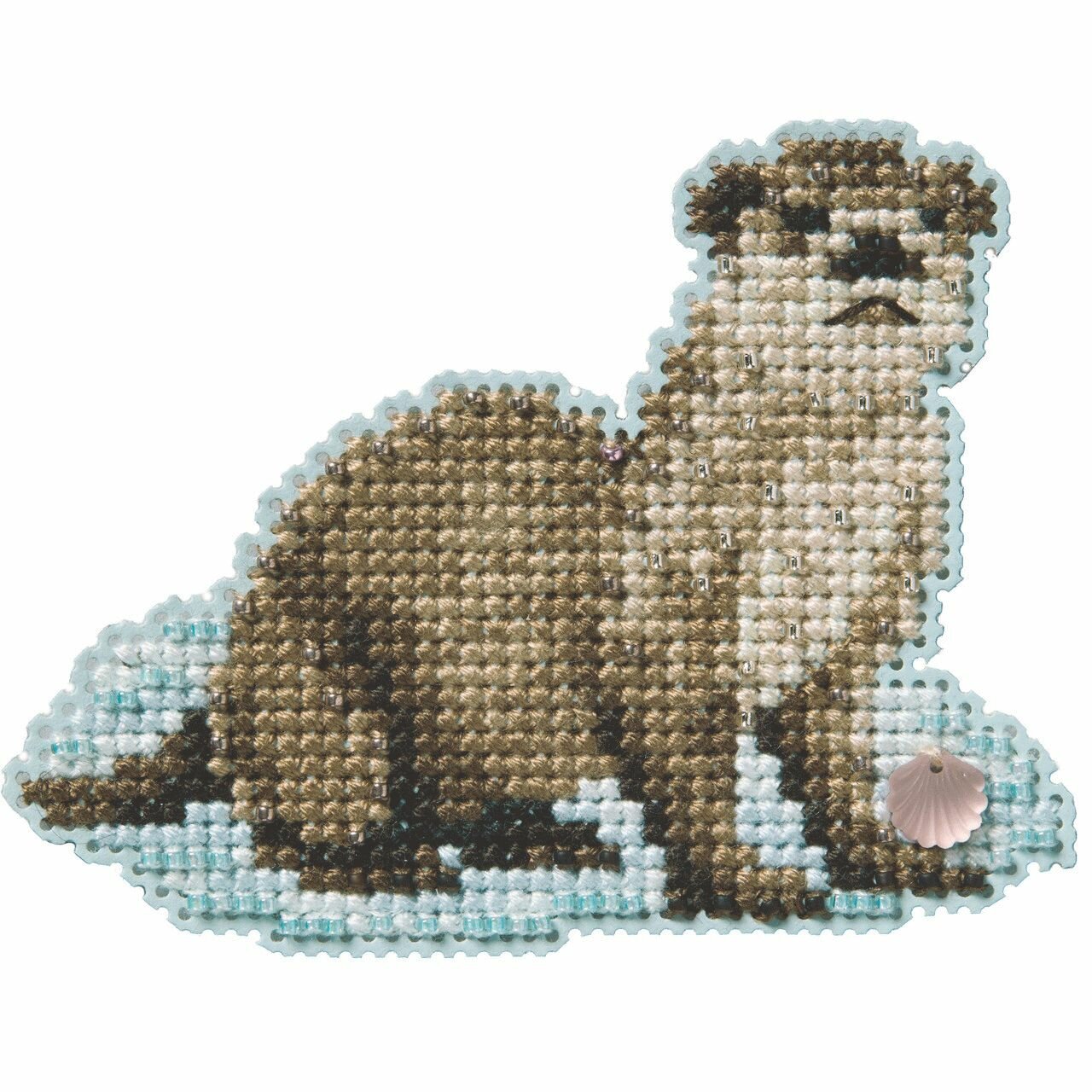 Набор для вышивания Otter (6.5 x 7.5 см.) / Mill Hill MH182521