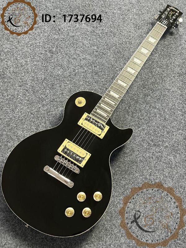 Гитара Les Paul Custom 6-струнная, произведена в Китае, (подходит для начинающих)