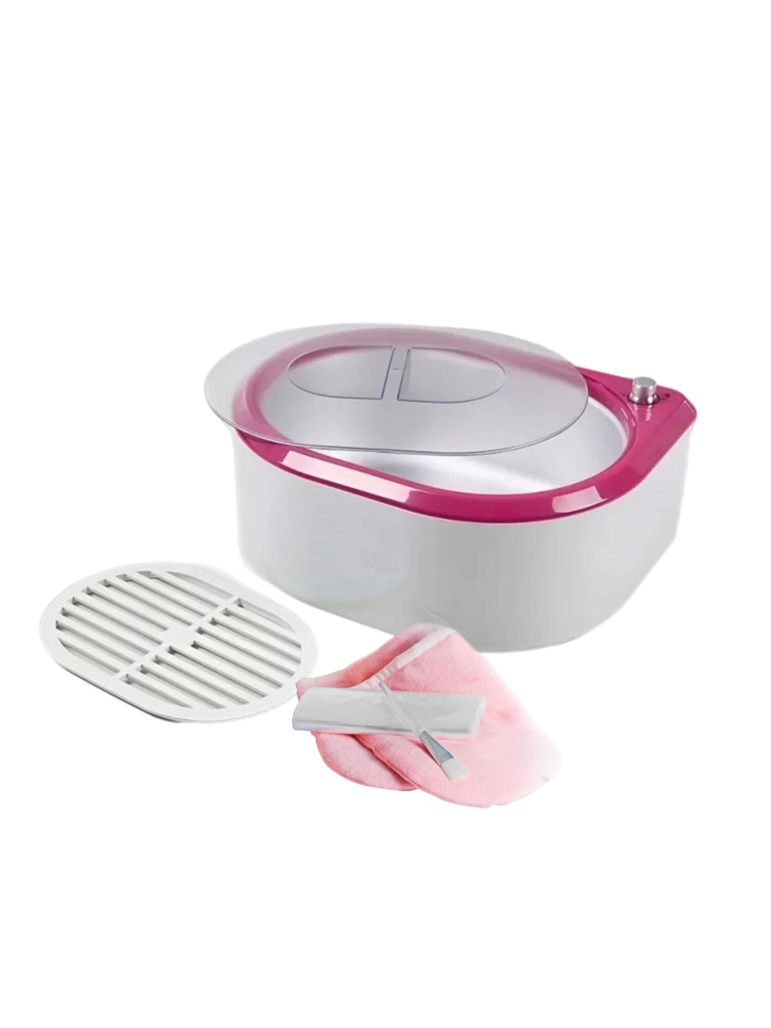 Парафиновая ванна Planet Nails Comfort Spa, для рук и ног, 220Вт, розовая