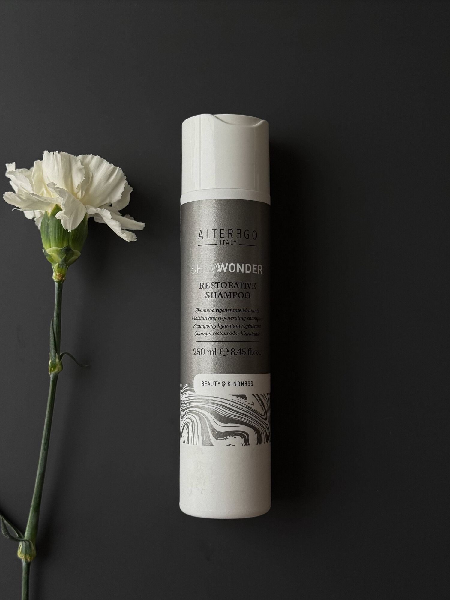 Восстанавливающий шампунь для непослушных волос AlterEgo Italy shewonder restorative shampoo