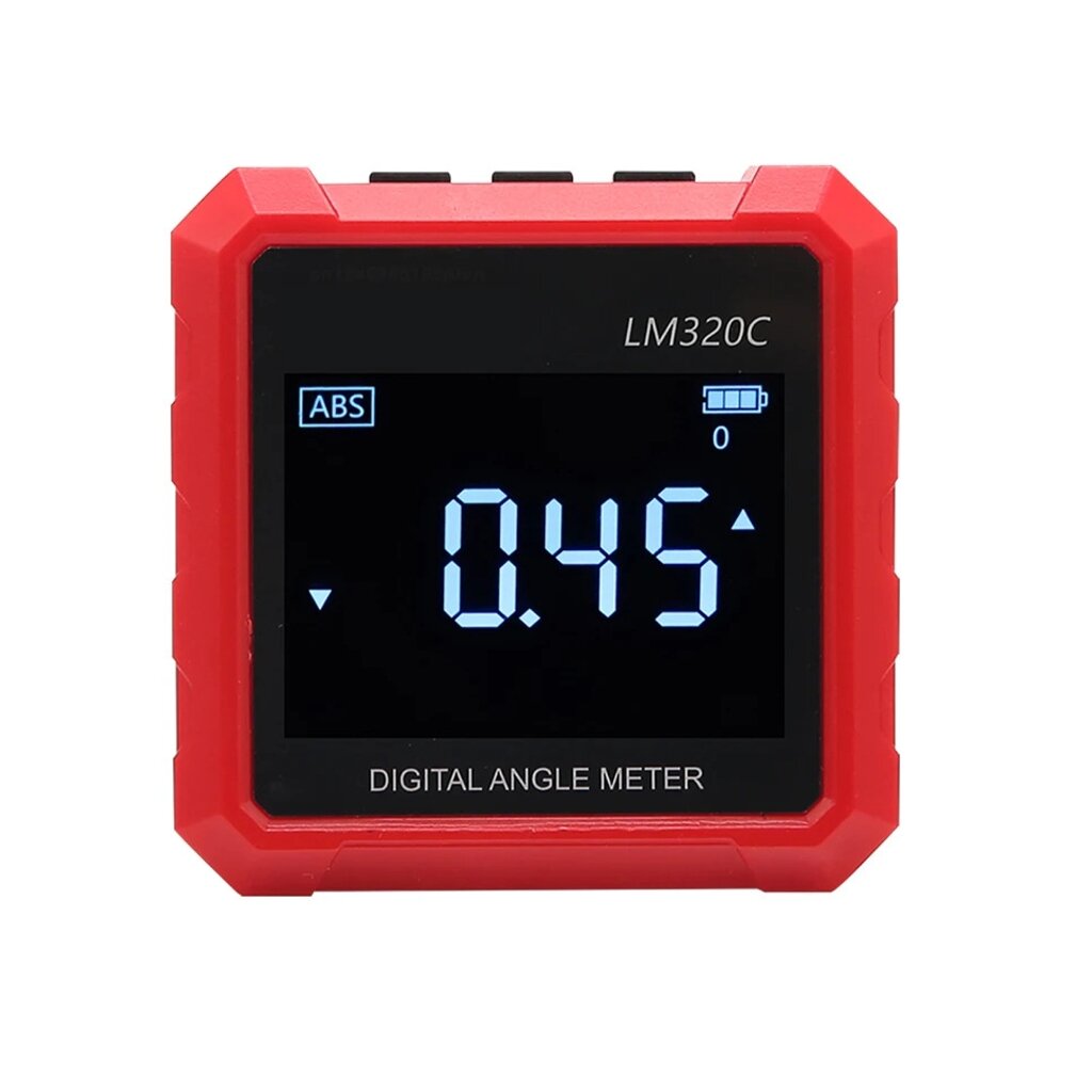 Высокоточный Инклинометр с Магнитным Основанием с Автоматическим Отключением, Прочный Строительный Инструмент из АБС