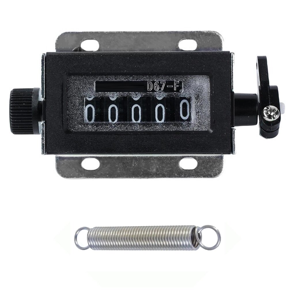 5-значный / 6-значный Ручной Счетчик Счетчики Ручного подсчета 0-99999 / 0-999999 Механический Сбрасываемый Счетчик Нажатий