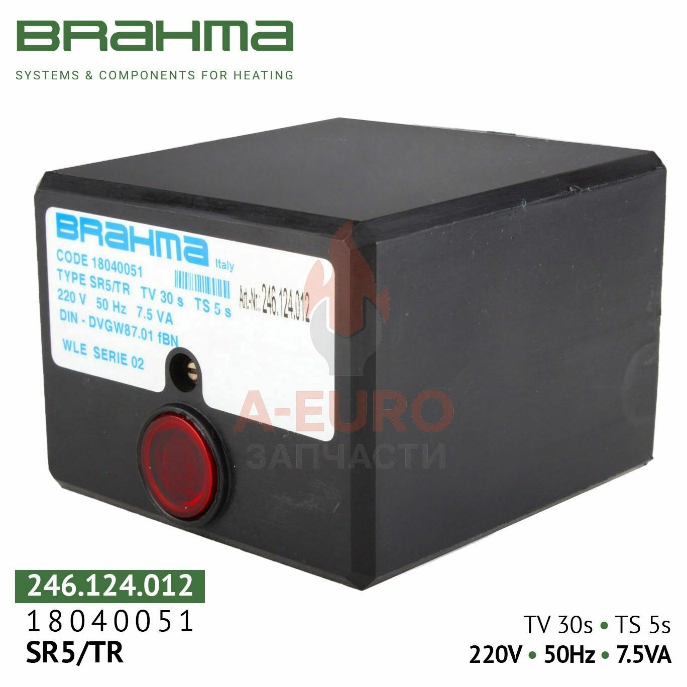 Блок управления горением Brahma SR5/TR, 18040051