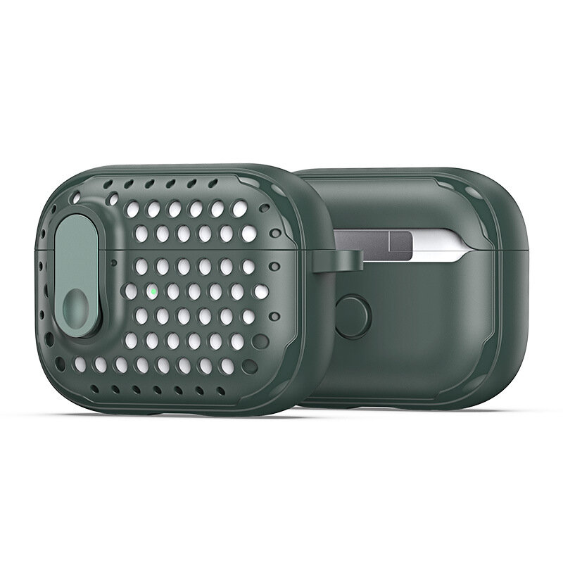 DD для AirPods3 Bluetooth чехол для гарнитуры AirPodsPro чехол с отверстием Apple гарнитура защитный чехол ремешок