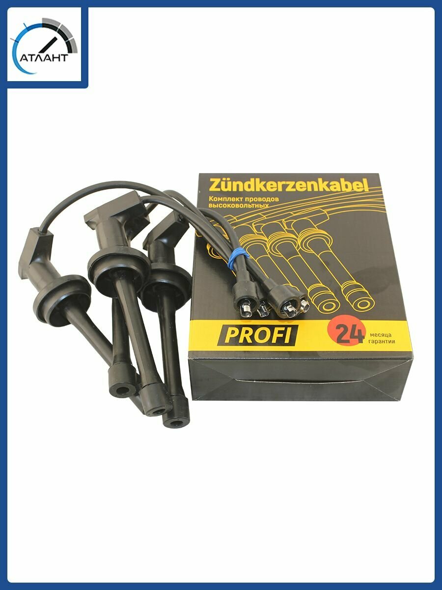 Zommer Провода высоковольтные дв. ЗМЗ-406 силиконовые с наконечниками PROFI (20171) арт. Z4062370724410P