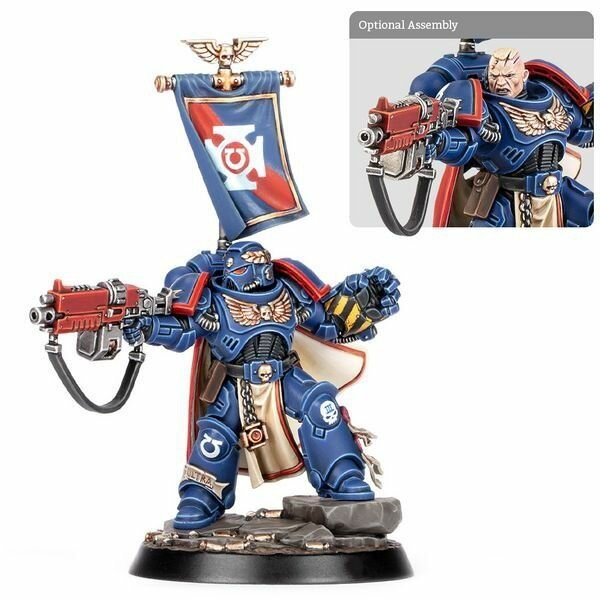Captain Centos. С подставкой. Warhammer 40.000