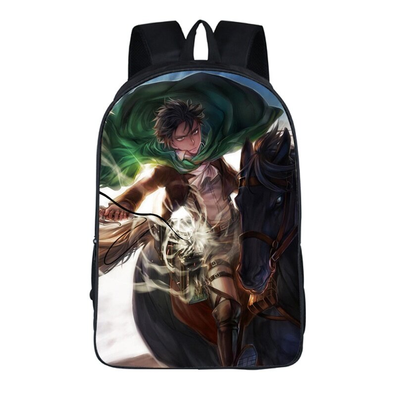 Рюкзак zipper аниме attack on titan модный для школы и путешествий, 23