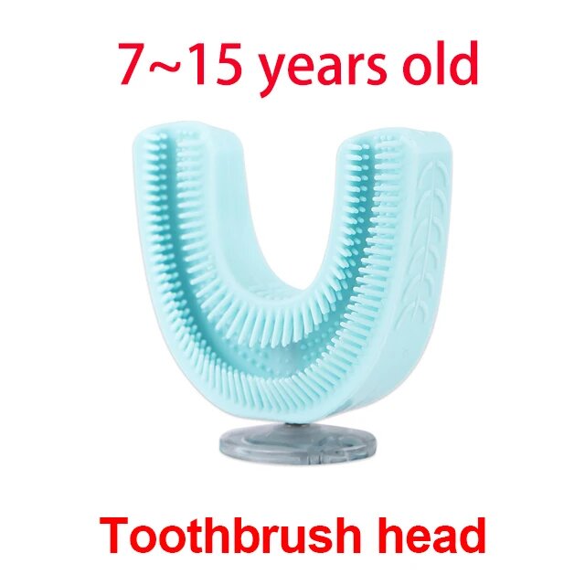 Детская электрическая зубная щетка Sonic, 7-15Years Heads-Blue