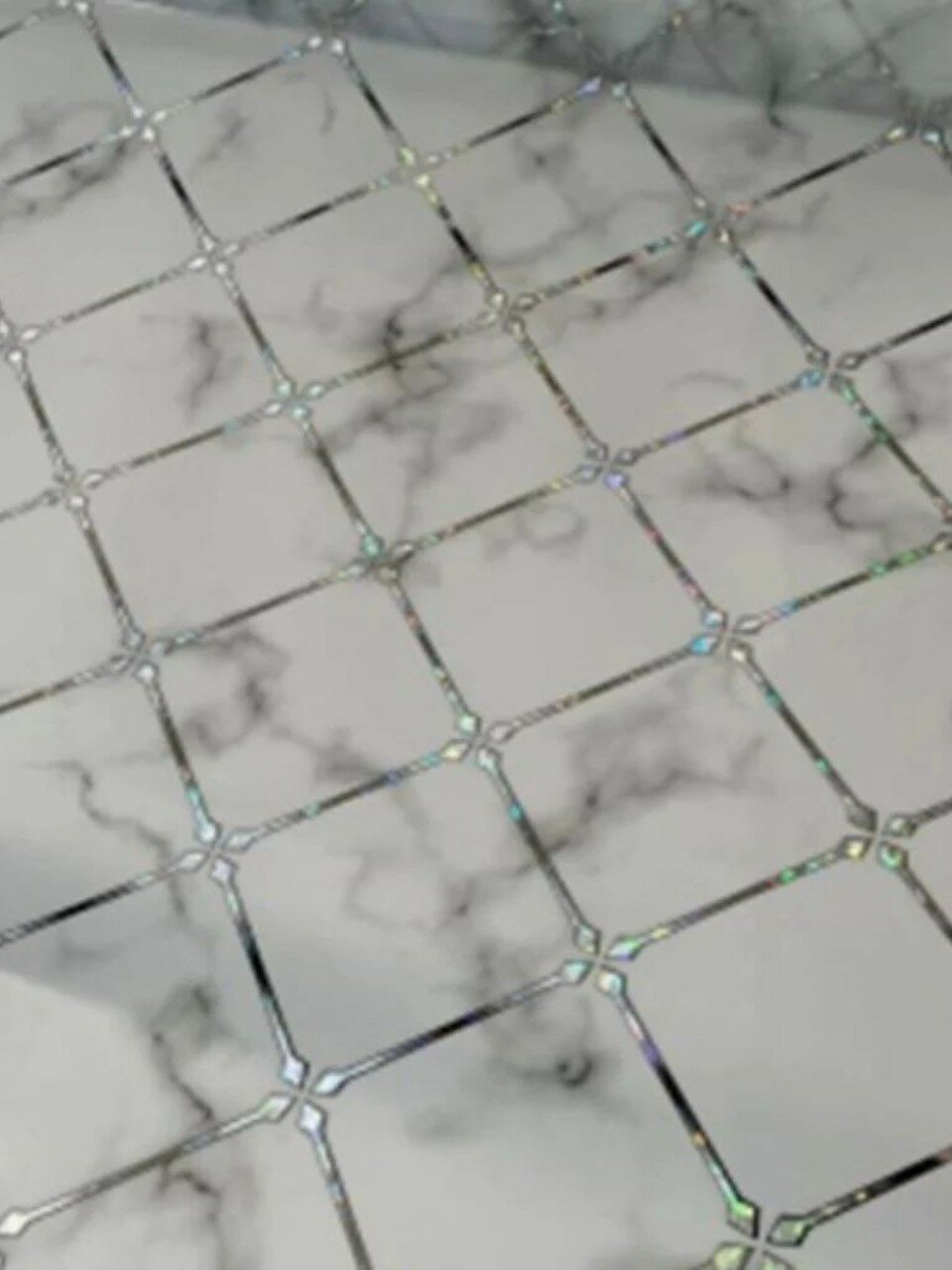 Клеенка Silvano, 0.8х20 м, силикон, Декор, 0.8 мм, QPS-1204B