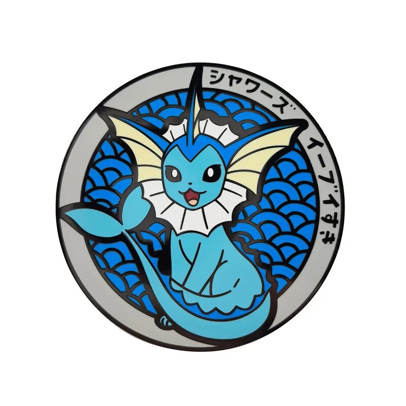 Булавка аниме Vaporeon Bandai, цвет 4