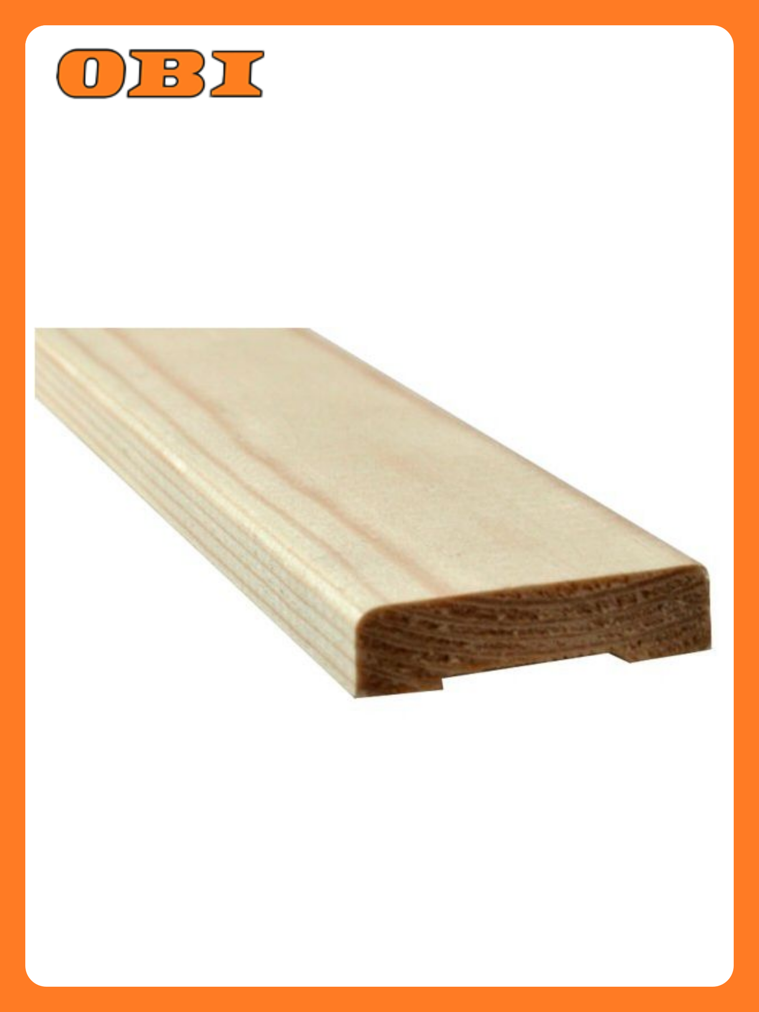 Дверной наличник гладкий 2200х50х12 мм