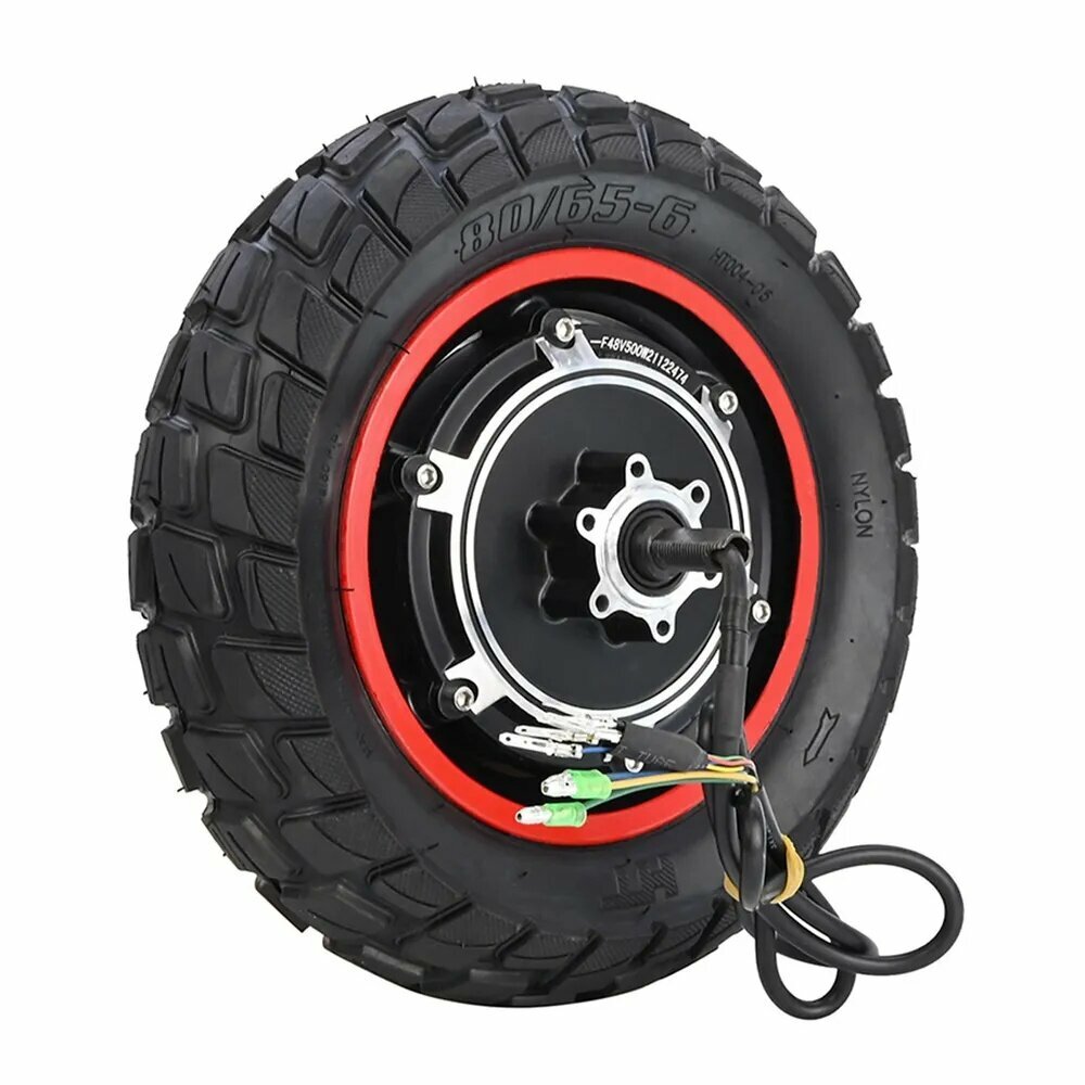 48V 500W Мотор для замены заднего колеса Kugoo M4/M4PRO с 10-дюймовой камерной шиной