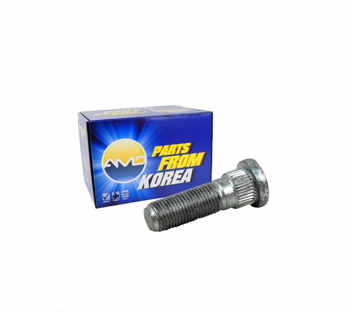 Шпилька колесная AMD AMD. HDKR16 передняя 43222-70T00 Nissan Qashqai I J10E -2013, Qashqai II J11E 2013-, Juke F15 2010-, X-Trail II T31 2007-