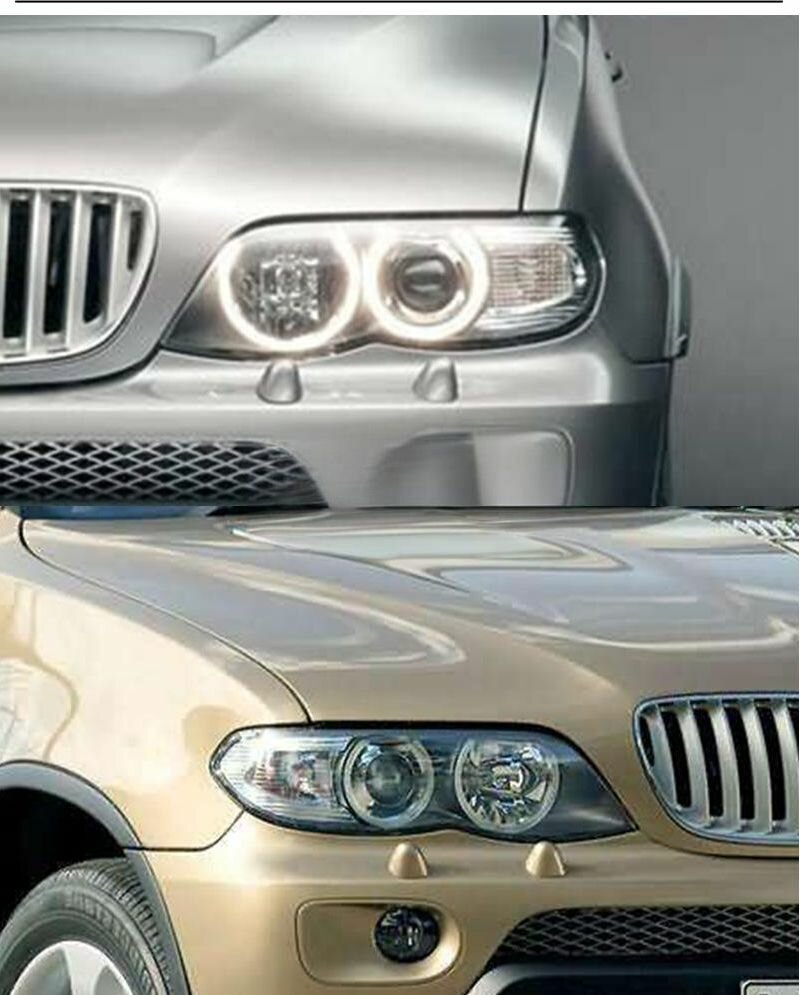 Стекло на фару BMW X5 E53 рестайлинг 2003 - 2006