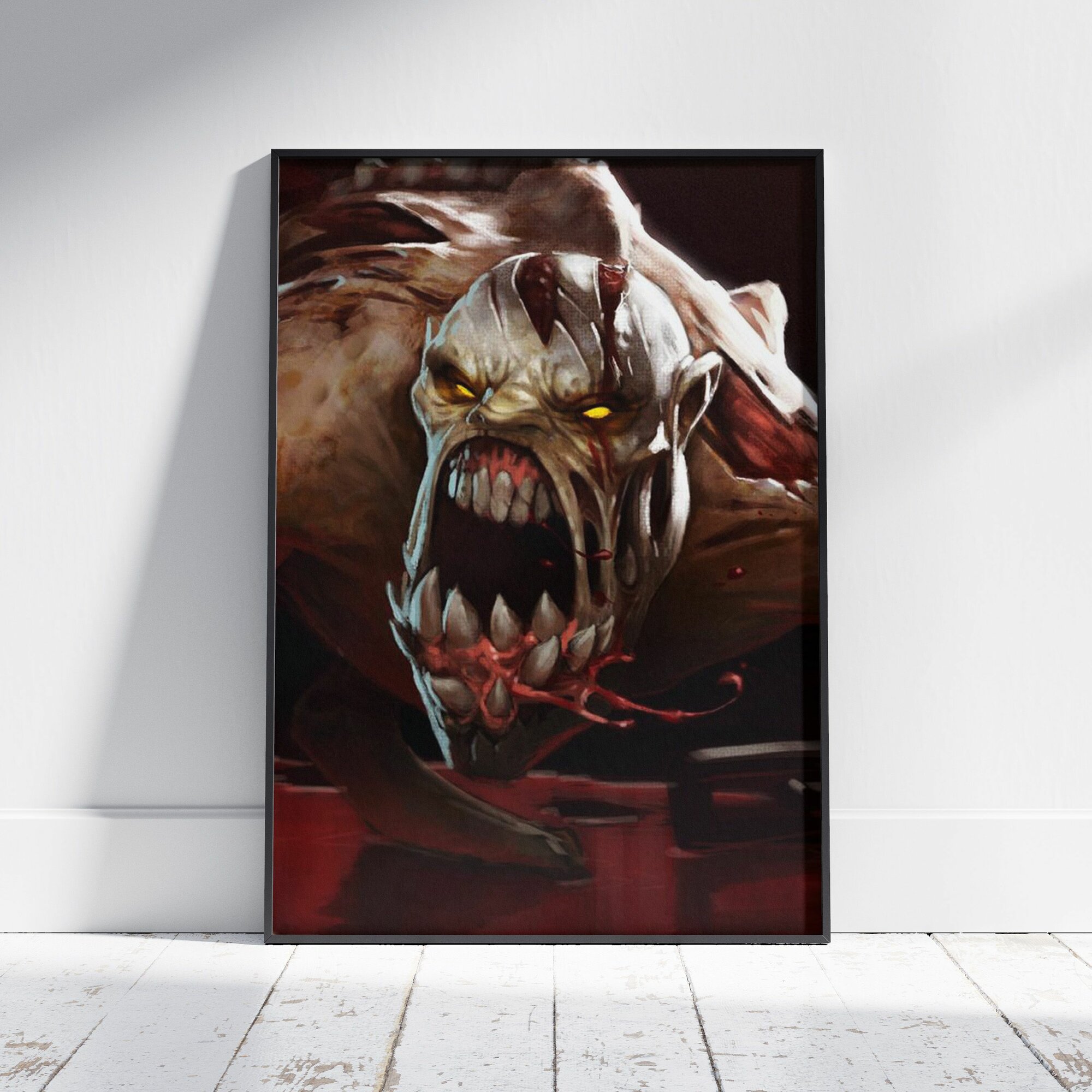 Плакат на стену для интерьера Dota 2 (Lifestealer 1) - Постер по игре формата A4 (21х30 см)